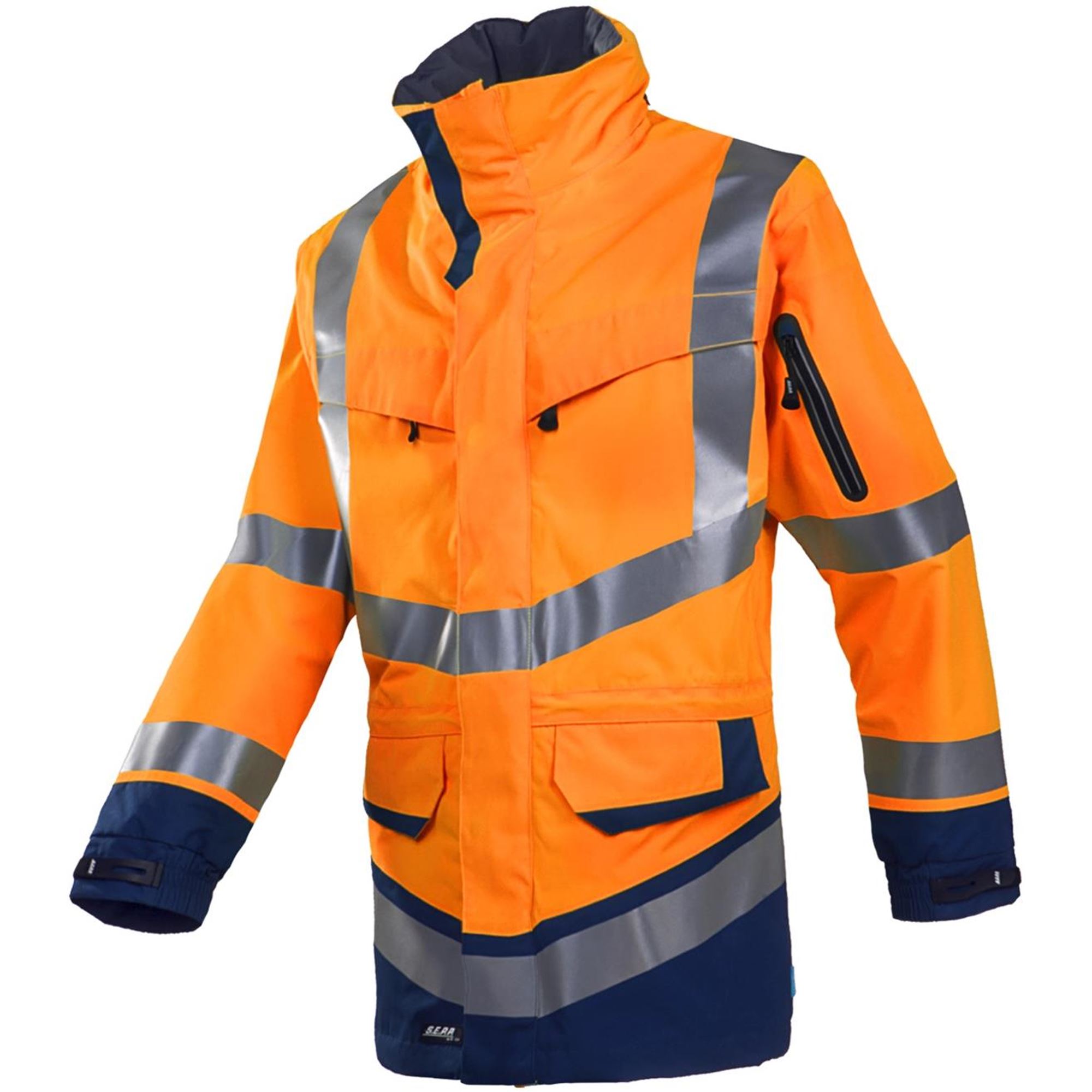 Windsor 708 Hi Vis Orange Waterproof Jacket