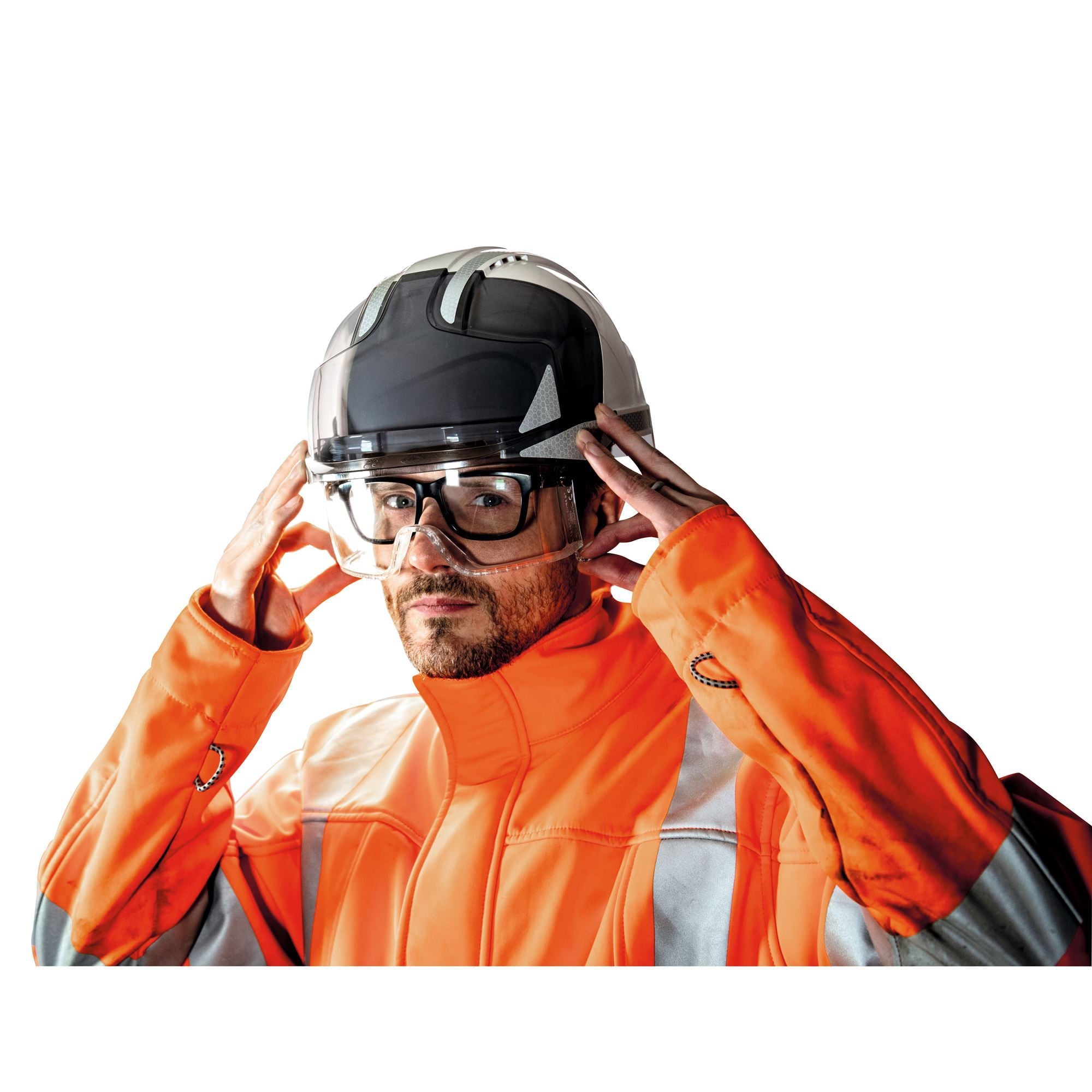 JSP EVO VISTAlens Safety Helmet - WITH FREE SUREFIT HELMET LINER