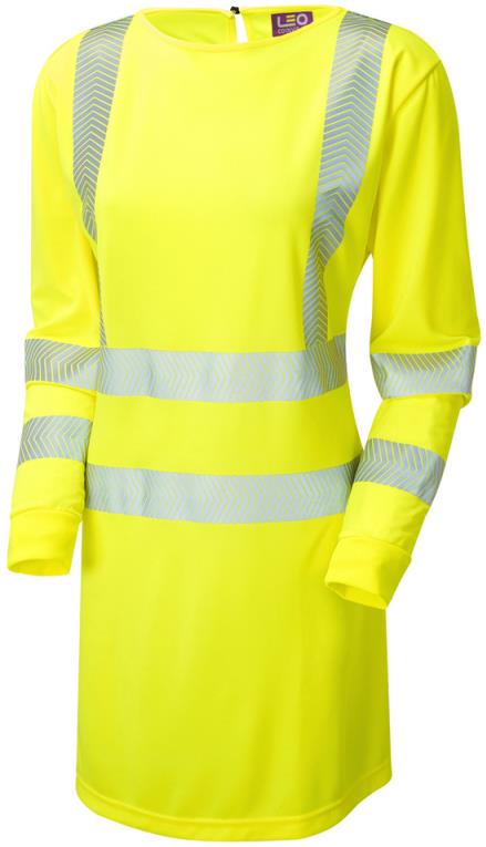 Leo Lilly High Vis Yellow Modesty Tunic