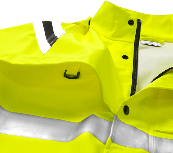 Fristads Hi Vis Rain Jacket 4624