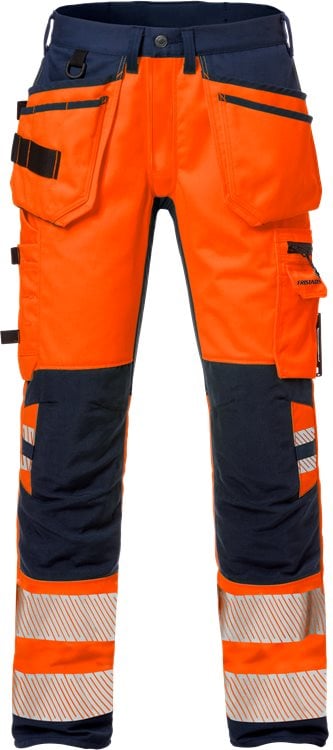 Fristads 2707 High vis stretch work trousers