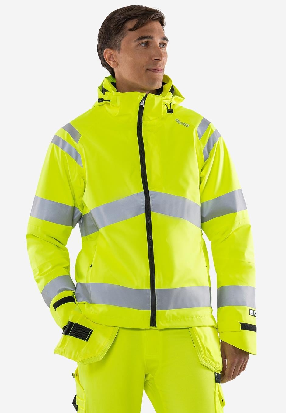 Fristads 4680 High Vis Waterproof Jacket