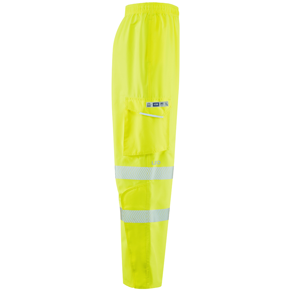 Leo L02 Instow High Vis Overtrousers