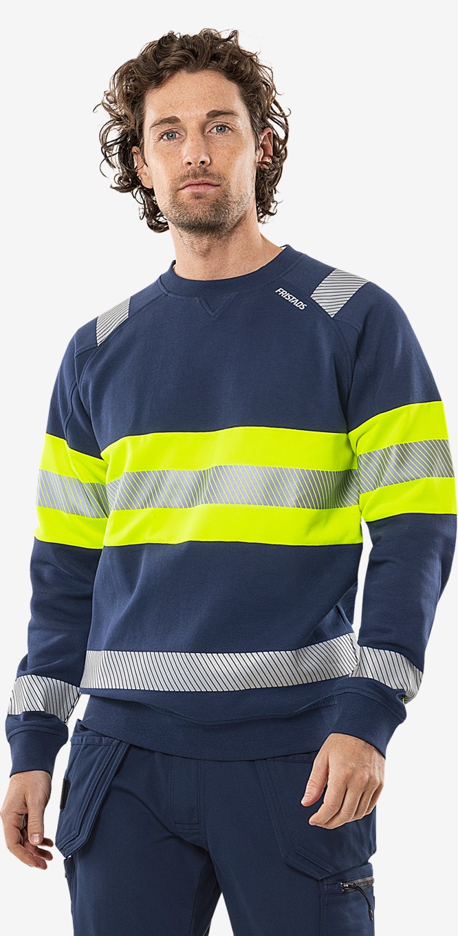 Fristads 7530 High Vis Stretch Sweatshirt