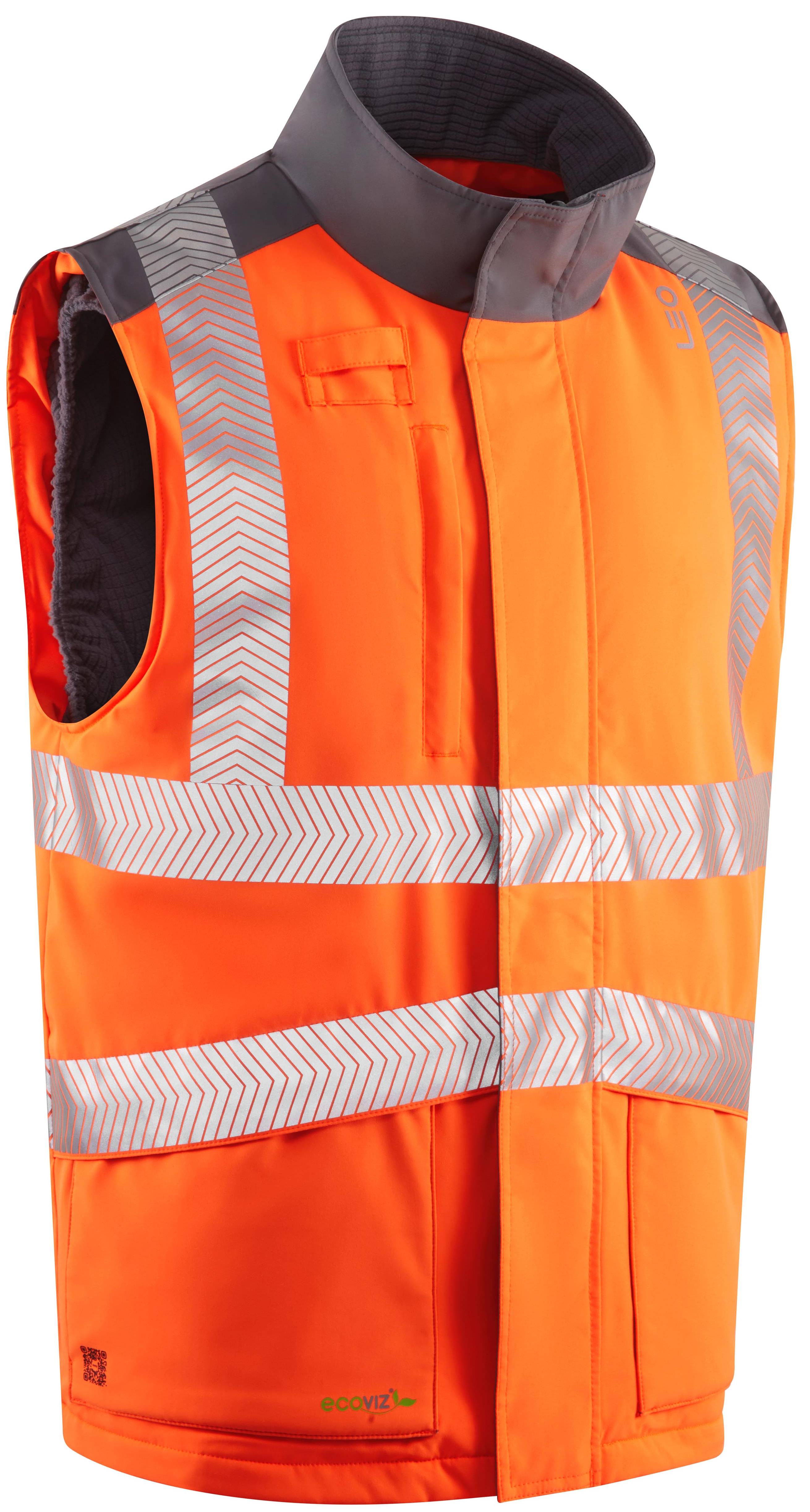 Leo BW02 Halsinger High Vis Bodywarmer