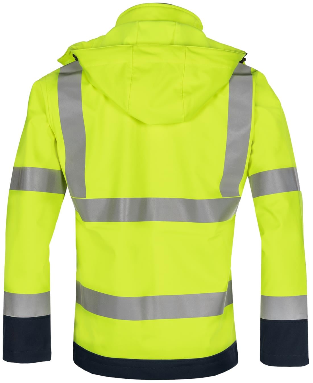 Fuller 9933 Soft Shell Hi Vis Yellow Jacket