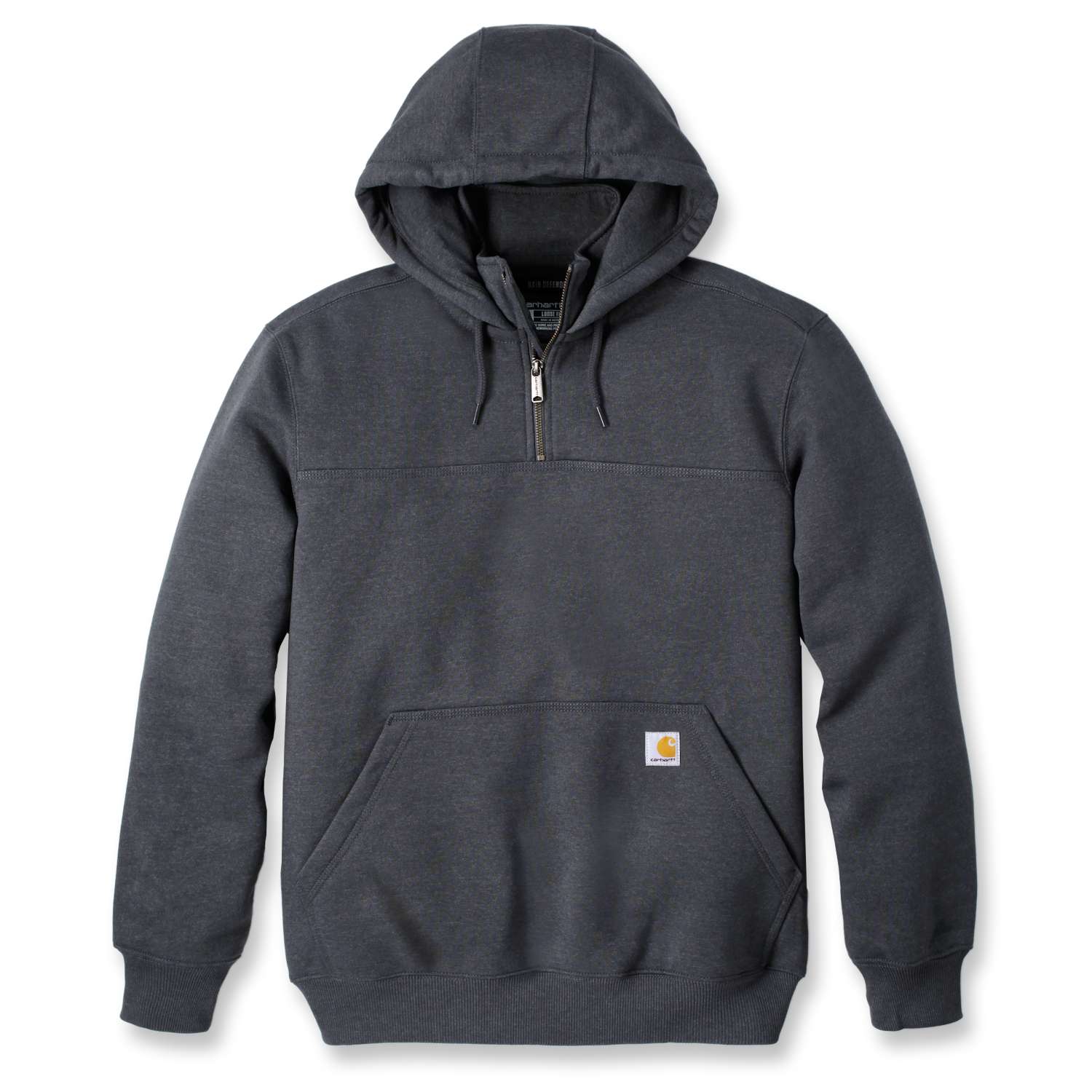 Carhartt Hooded Water Resistant Sweatshirt Heavyweight Quarter-zip ...