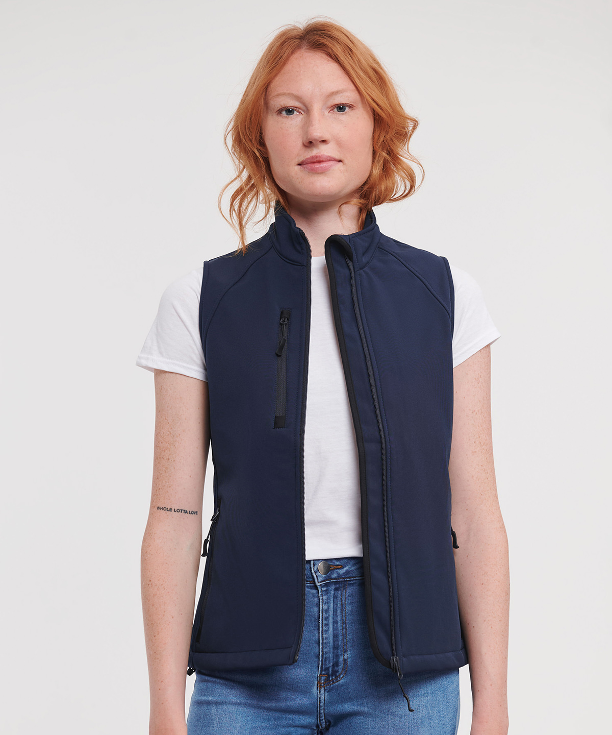 Russell R141F Womens Soft Shell Body Warmer