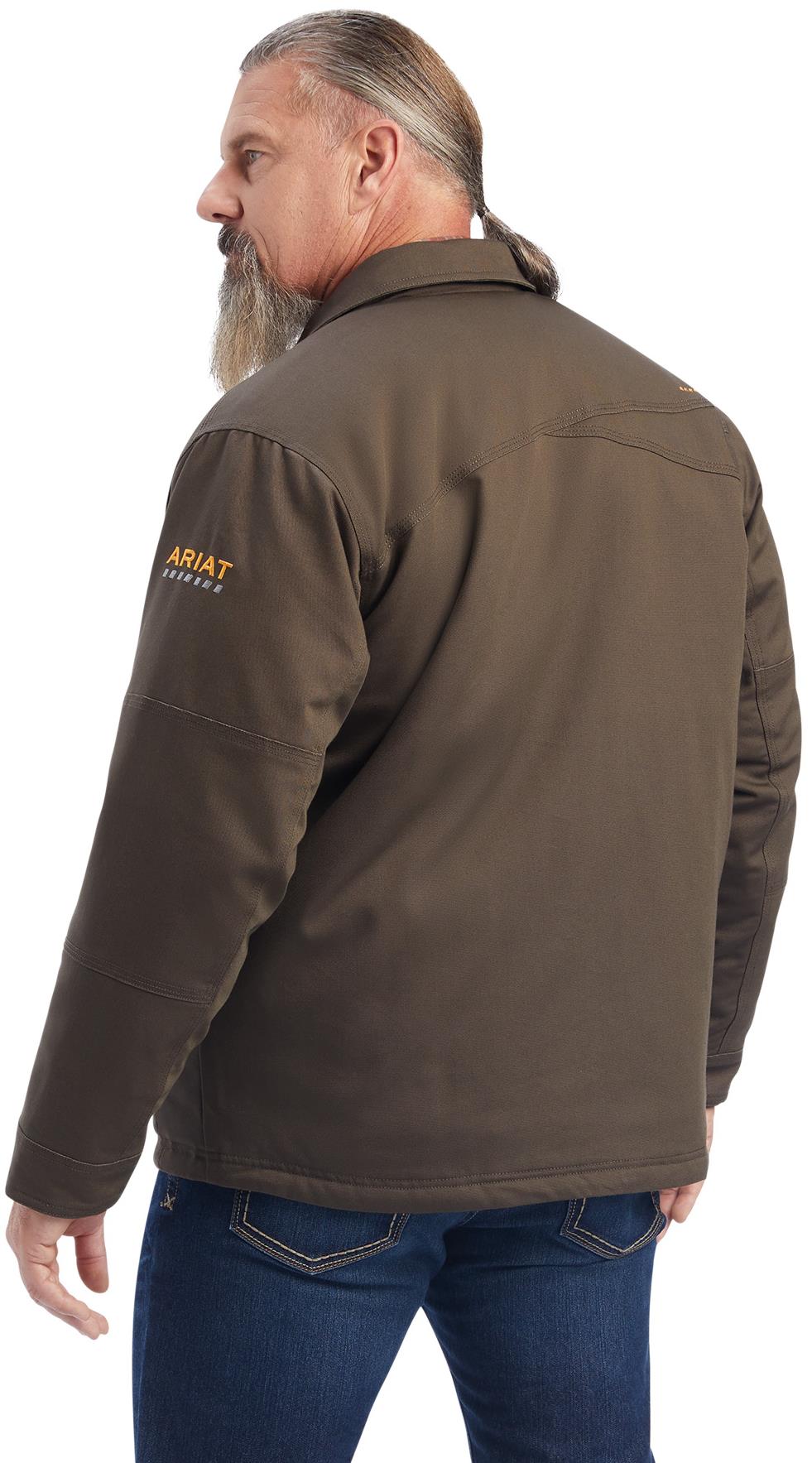 Ariat Rebar Sherpa Lined Canvas Coat